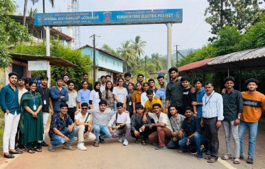 Industrial Visit to Varahi Underground power plant & Mani Dam - Second ...