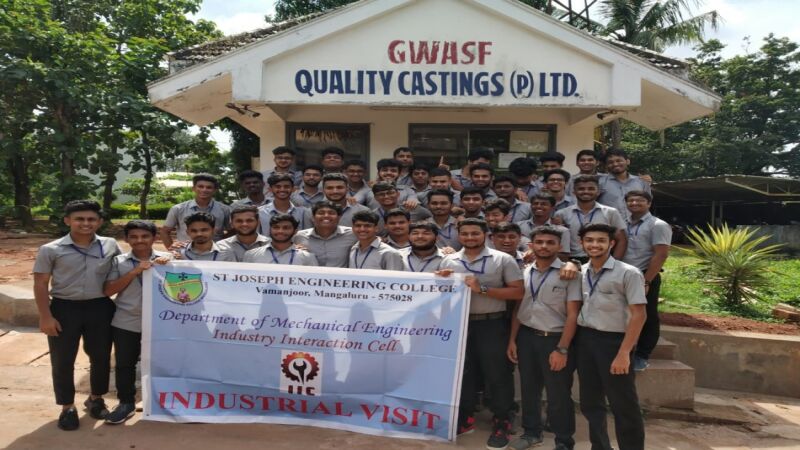Mech – IIC: Industrial visit to “GWASF - Quality Casting Pvt Ltd ...