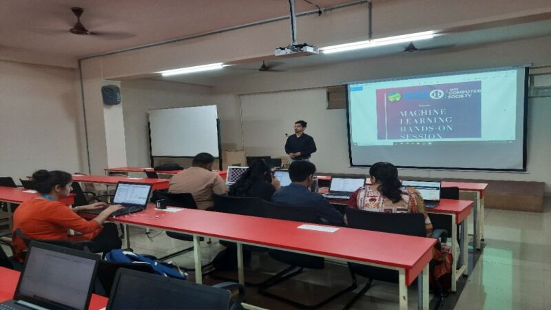 CSE: Hands-on Workshop on Machine Learning - St Joseph Engineering College