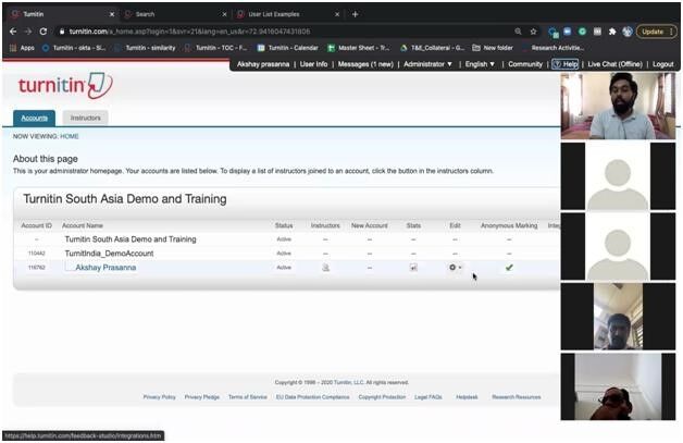 Library: TURNITIN USER AWARENESS PROGRAMME – VTU CONSORTIUM – MANGALORE ...