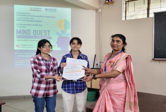 The ‘Mind Quest’ Technical Quiz Competition - St Joseph Engineering College